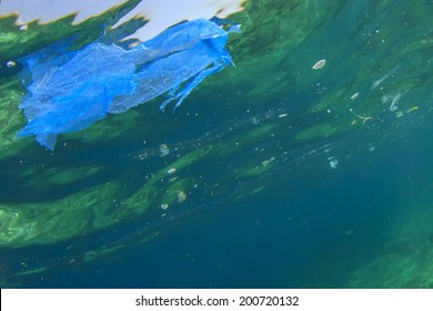 Environmental Problem Plastic Bag Pollution Ocean Stock Photo (Edit Now ...