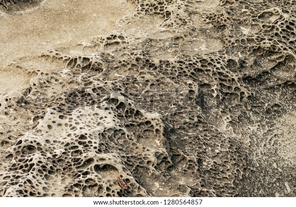 Eroded Stone Surface Texture Background Stock Photo 1280564857 ...