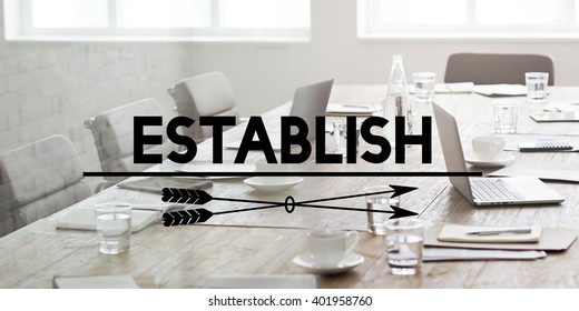 Establish Stabilize Found Create Concept Stock Photo 401958760 ...