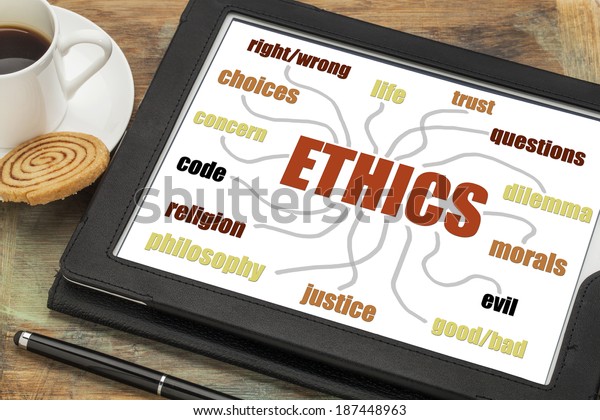 Ethics Word Cloud Mind Map On Stock Photo 187448963 | Shutterstock