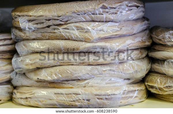 Ethiopian Fermented Flat Bread Stock Photo 608238590 | Shutterstock