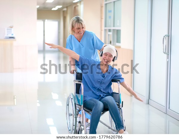 Europe Hospital Caregivers Cheer Asian Cancer Stock Photo 1779620786 ... Europe Hospital Caregivers Cheer Asian Cancer Stock Photo 1779620786 ...