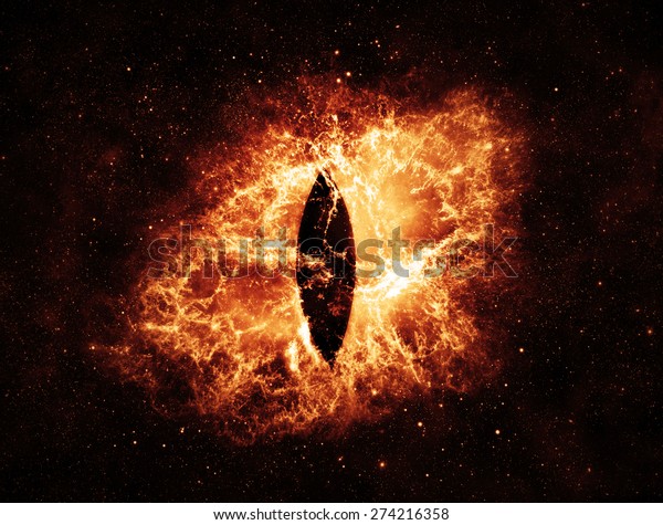 Evil Eye Space Elements This Image Stock Photo (Edit Now) 274216358