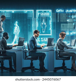 Evolution Cyber Security Technology AI-generated image 2445076355 ...