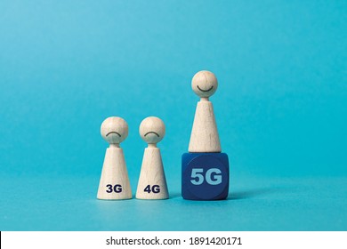 Evolution Mobile Generation Network Connecting Technology Stock Photo ...