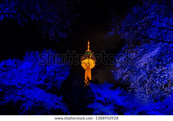 Eworld 83 Tower Landmark Daegu City Stock Photo 1388950928 | Shutterstock
