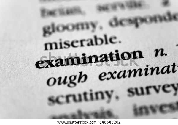 Examination Stock Photo (Edit Now) 348643202
