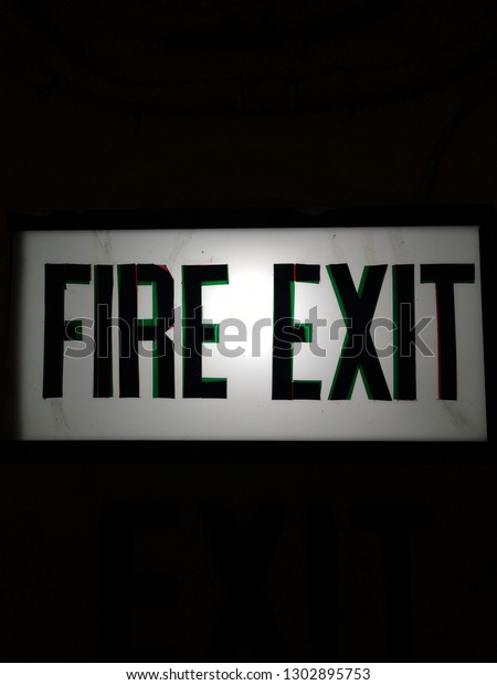 Exit Background Stock Photo 1302895753 | Shutterstock