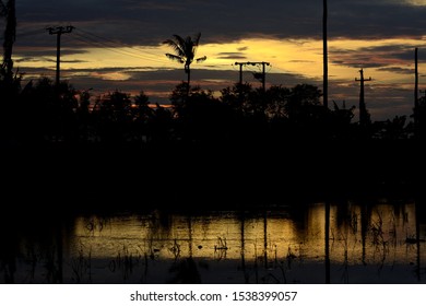 Exotic Sunset West Java Indonesia Stock Photo 1538399057 | Shutterstock