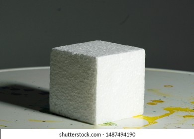 Expanded Polystyrene Cube On Table Stock Photo 1487494190 | Shutterstock