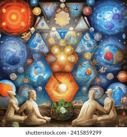 Ancient Australian Aboriginals Gods AI-generated image 2558943535 ...