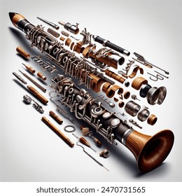 Antique Flute Golden AI-generated image 2464860615 | Shutterstock