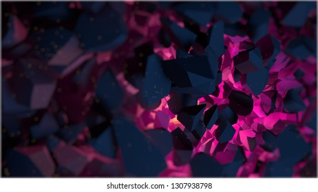 Exploded Magic Background Pink Stock Photo 1307938798 | Shutterstock