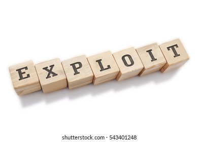 Context Word Made Building Blocks Isolated Foto Stok 529636648 ...