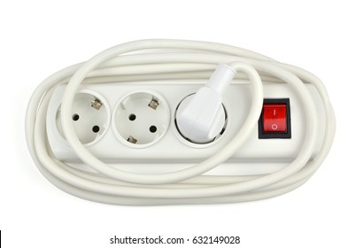 Extension Cable Tree Sockets Isolated On Stock Photo 632149028 ...