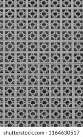 Exterior Cinder Block Wall Pattern Texture Stock Photo 1164630517 ...
