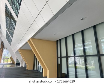 External Ceiling Using Fibre Cement Board Stock Photo 1755664529 ...