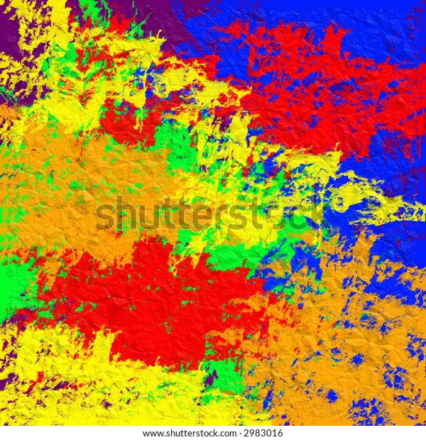 Extremely Bright Colored Backgrounds Variations Set Stock Photo 2983016 ...