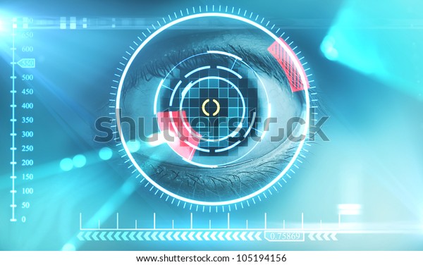 Eye Digital Interface Stock Photo 105194156 | Shutterstock