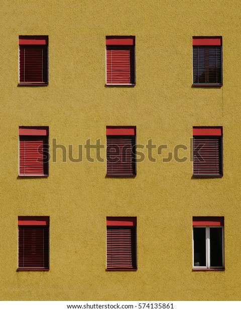 Facade Grid Stock Photo (Edit Now) 574135861