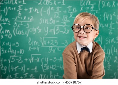Composite Image Cute Pupil Graduate Shadow Stock Photo 210183256 ...