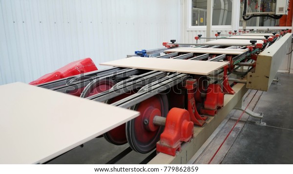 Factory Production Ceramic Tiles Process Making Stock Photo 779862859 ...