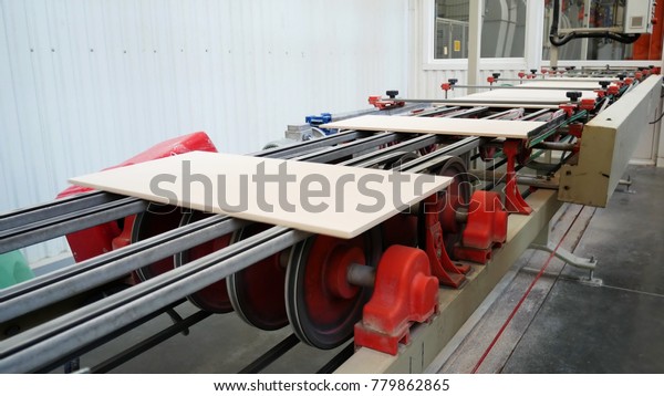 Factory Production Ceramic Tiles Process Making Stock Photo (Edit Now ...