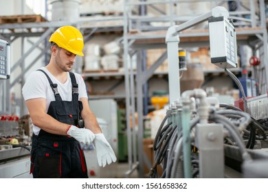 Businessman Worker Meeting Factory Maintenance Repair Stock Photo (Edit ...