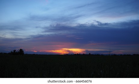 Fading Sunset Stock Photo 666456076 | Shutterstock