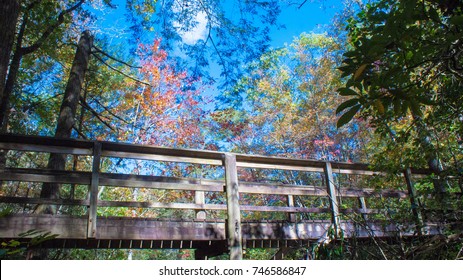 Fall Bridge Stock Photo 746586847 | Shutterstock
