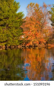 Fall Color Reflection Stock Photo 151093196 | Shutterstock