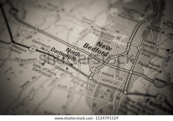 Fall River Usa Map Background Stock Photo 1124791529 | Shutterstock