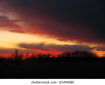 Fall Sunset Stock Photo 81494080 | Shutterstock