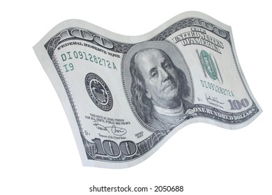 Falling Down 100 Dollar Note Stock Photo 2050688 | Shutterstock