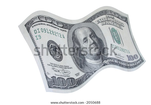 Falling Down 100 Dollar Note Stock Photo 2050688 | Shutterstock