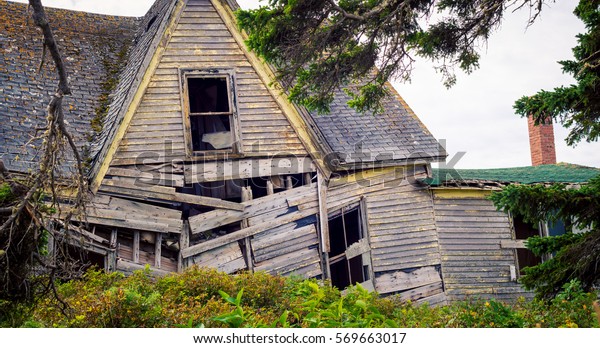 Falling Down House Stock Photo (Edit Now) 569663017