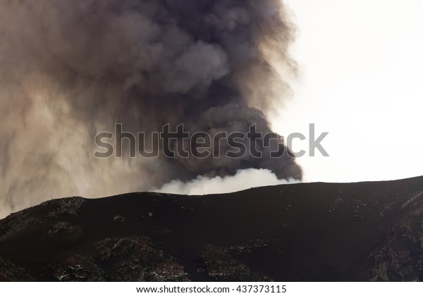 Fallout Volcano Ash Stock Photo 437373115 | Shutterstock