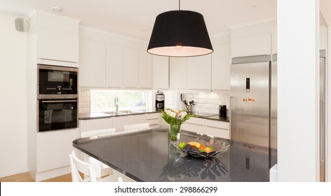 Fancy Interior Design Kitchen Stock Photo 298866299 | Shutterstock