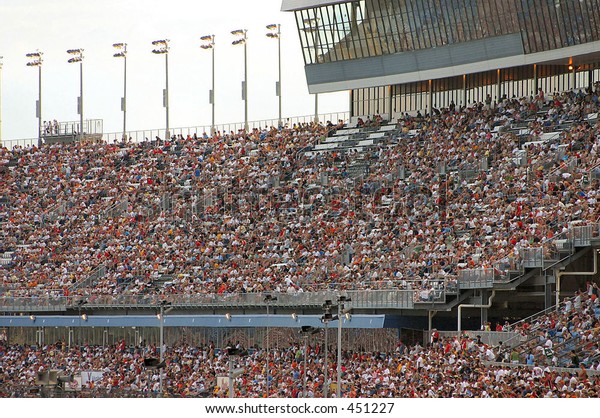 Fans Stands Stock Photo (Edit Now) 451227