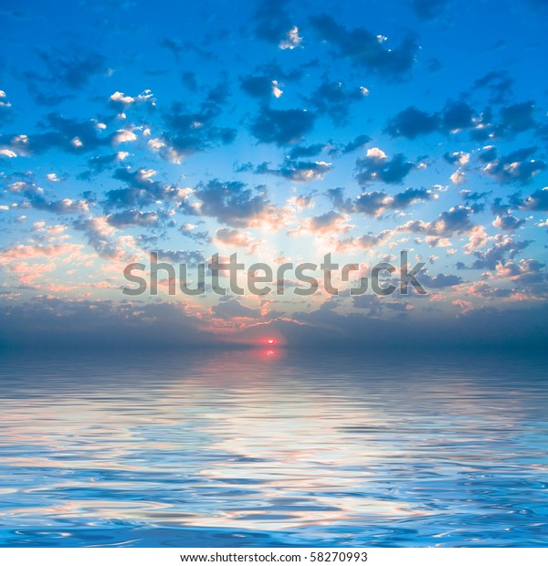 Fantasy Sunset Render Stock Photo 58270993 | Shutterstock