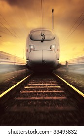 17,667 Fast moving passenger train Images, Stock Photos & Vectors ...