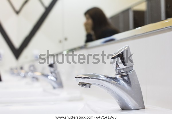 Faucet Inside Bathroom Stock Photo 649141963 | Shutterstock