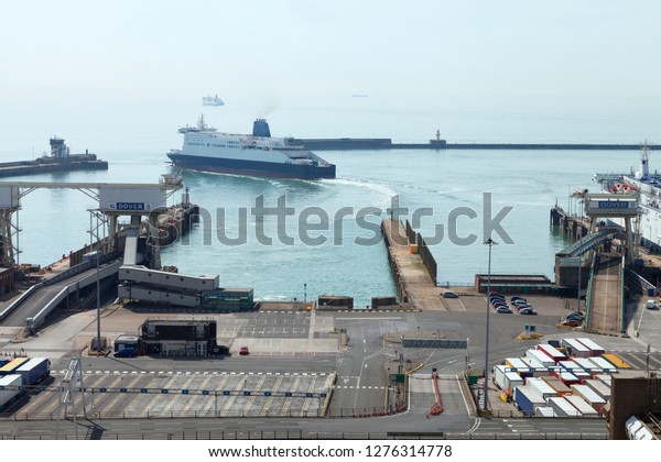 Ferry Entering Port Dover Terminal Lorries Stock Photo (Edit Now ... Ferry Entering Port Dover Terminal Lorries Stock Photo (Edit Now ...