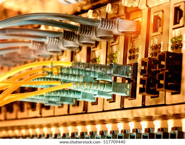 Fiber Network Server Stock Photo 517709440 | Shutterstock