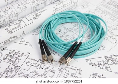 Fiber Optic Patch Cord Cable On Stock Photo 1987752251 | Shutterstock