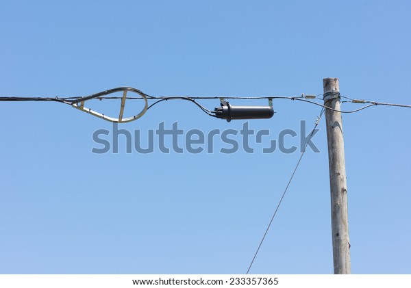 Fiber Optic Splice Enclosure Cable Storage Stock Photo (Edit Now) 233357365