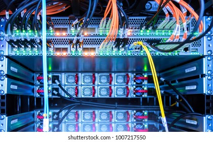 Fiber Optical Connector Interface Information Technology Stock Photo ...