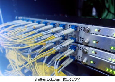 Fiber Optical Connector Interface Rack Mounted Stock Photo (Edit Now ...