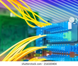 Fiber Optical Network Server Stock Photo 216320404 | Shutterstock