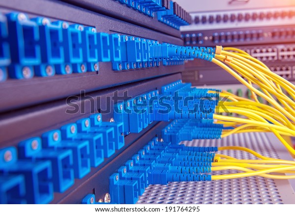 Fiber Optical Network Server Stock Photo 191764295 | Shutterstock